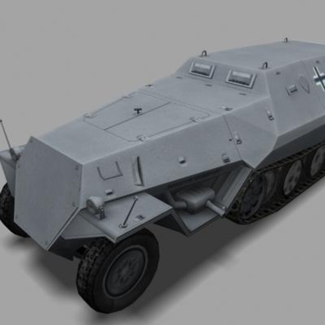 3d model sdkfz 250