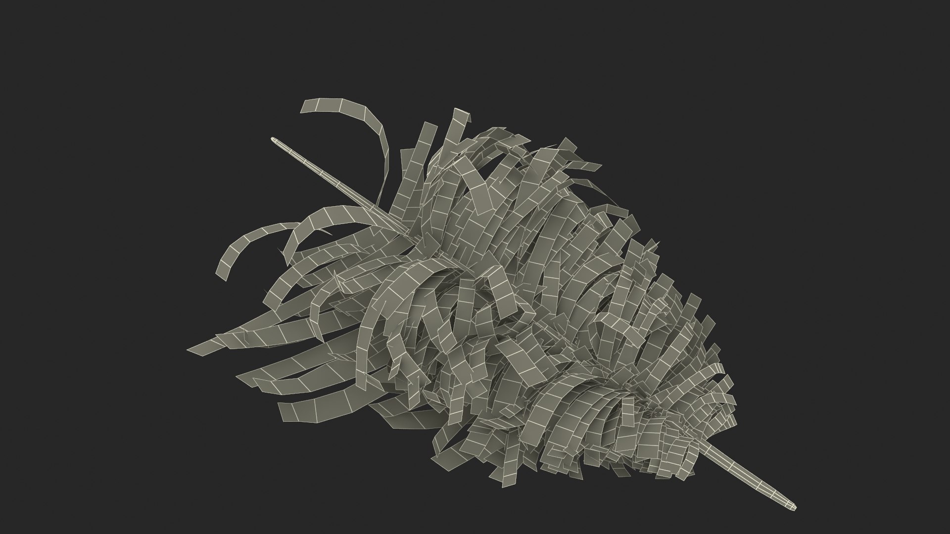 3D Northern Cardinal Feather Model - TurboSquid 2211851