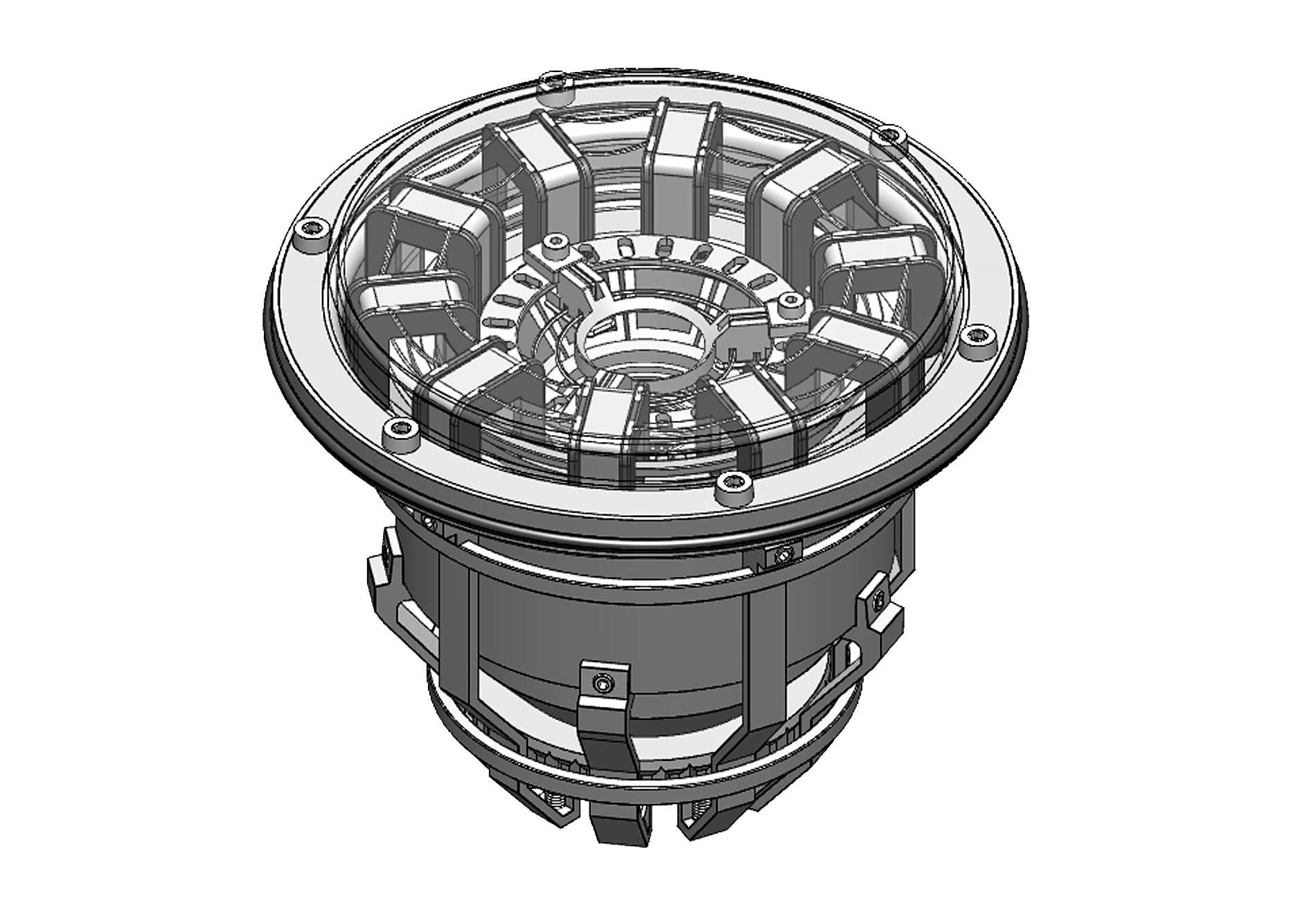 3d Iron Man Arc Reactor 본사 솔리드 웍스 모델 3D 모델 - TurboSquid 714138