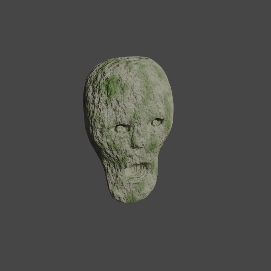 3D stone mask - TurboSquid 1380863