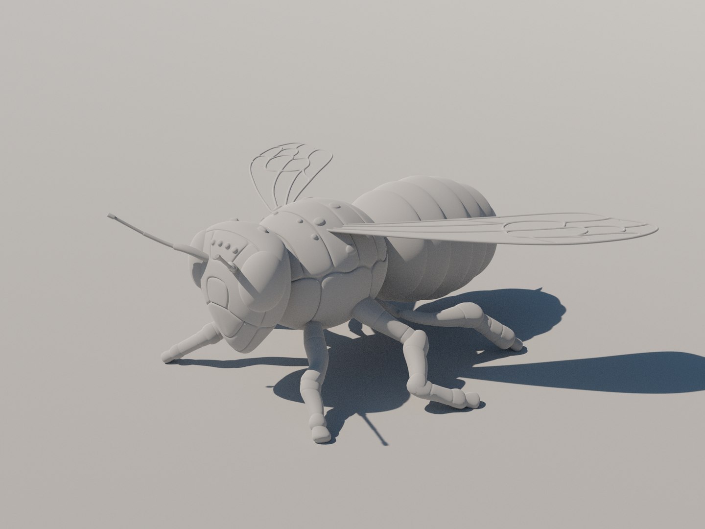 Bee Model - TurboSquid 1846022