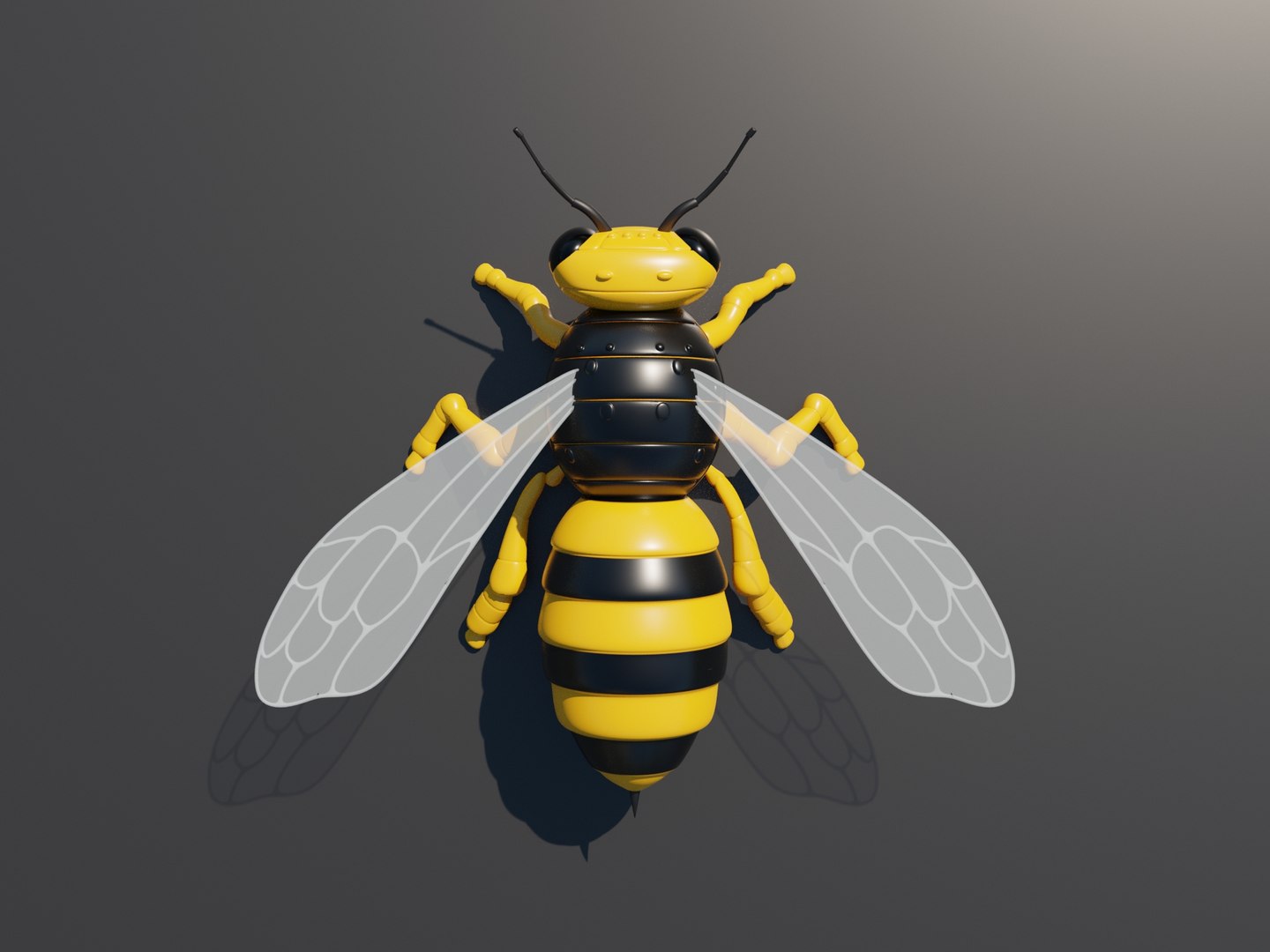Bee Model - TurboSquid 1846022