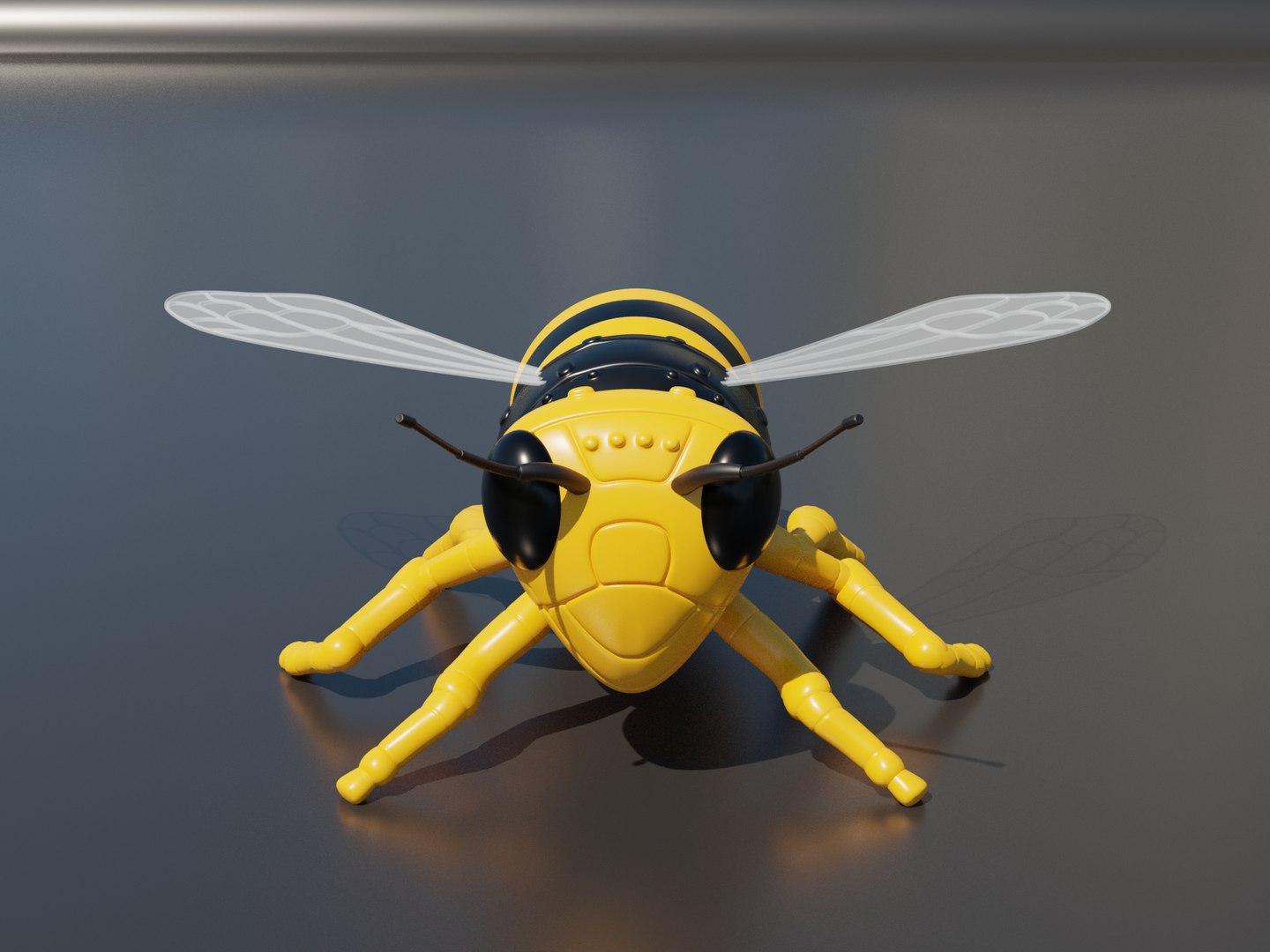 Bee Model - TurboSquid 1846022