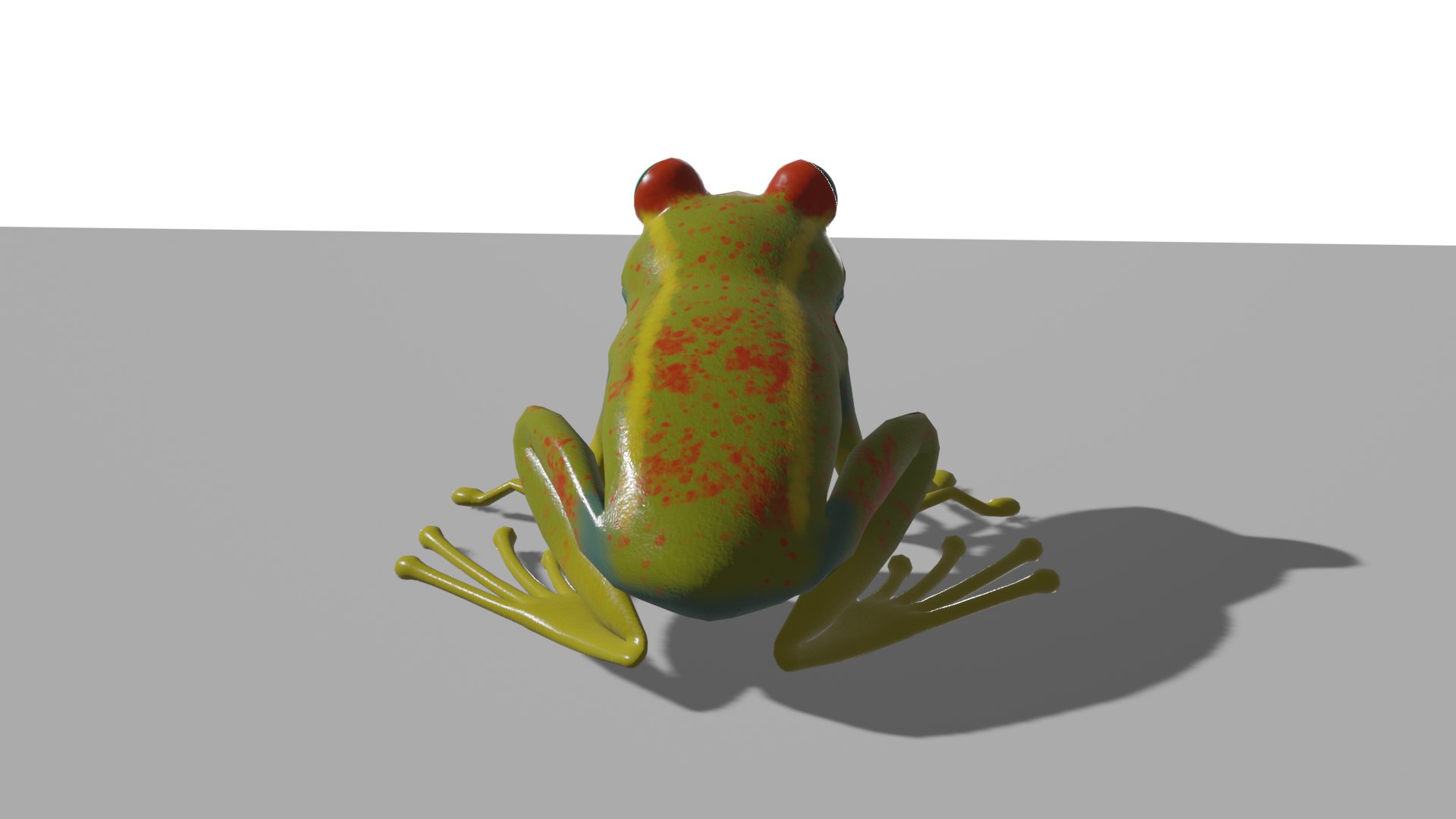 Frog amphibians animal 3D - TurboSquid 1691687