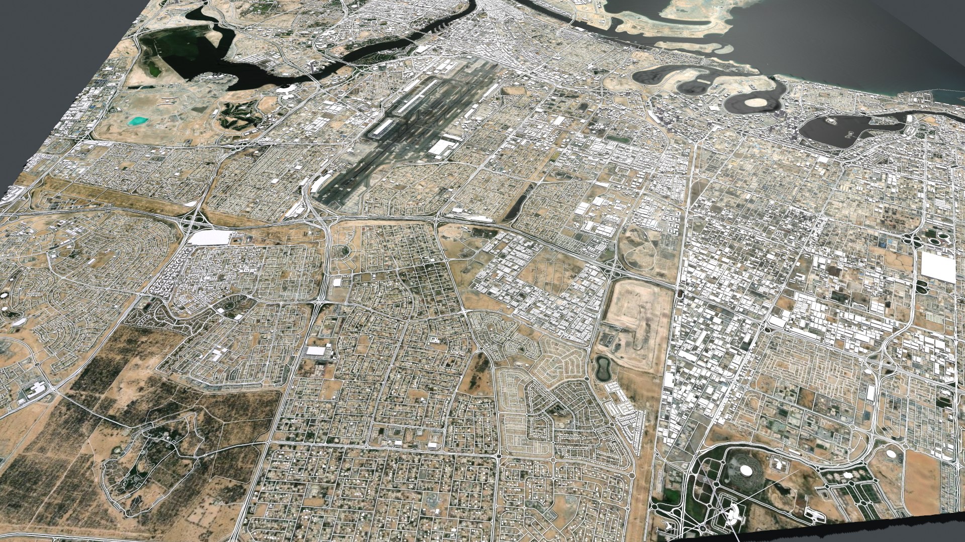 3D Cityscape Dubai United Arab Emirates Model - TurboSquid 1769547