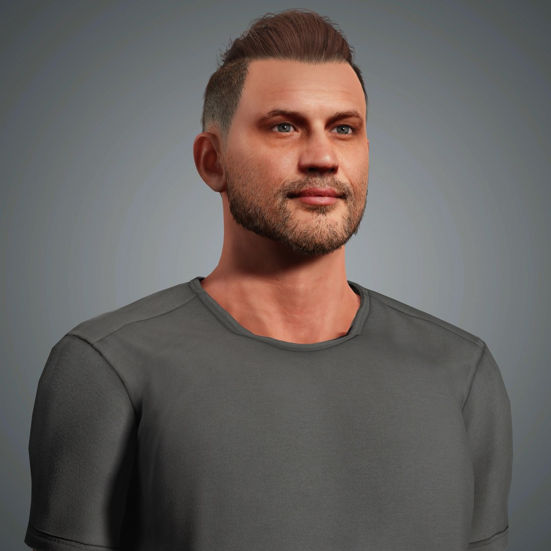 3D Tom Hardy Character Model - TurboSquid 2346337