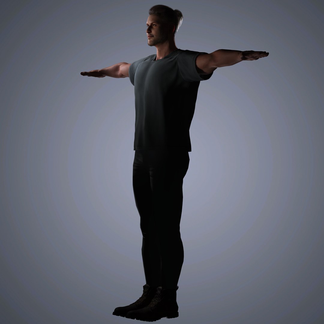 3D Tom Hardy Character Model - TurboSquid 2346337