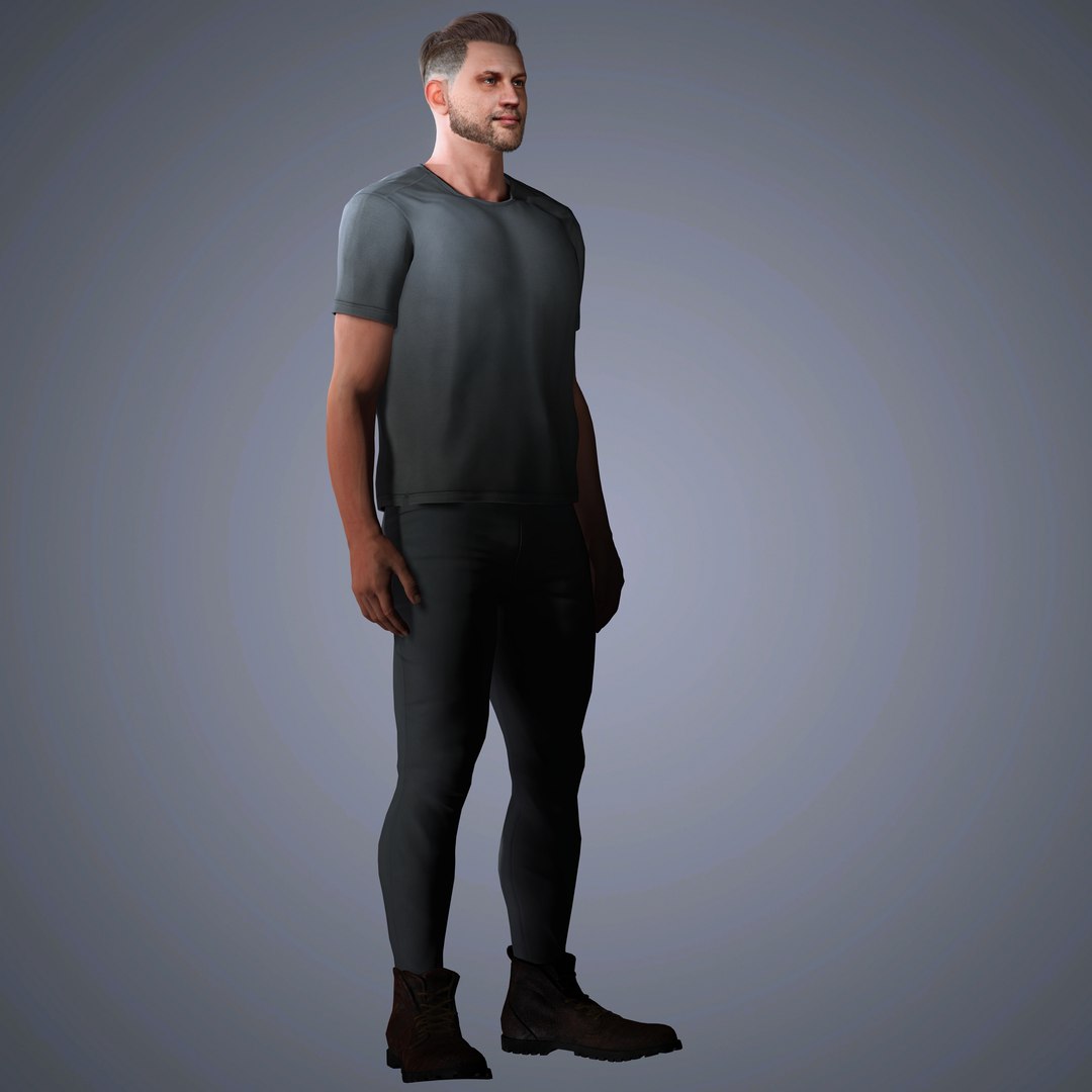 3D Tom Hardy Character Model - TurboSquid 2346337