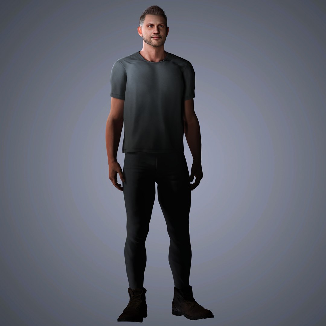 3D Tom Hardy Character Model - TurboSquid 2346337