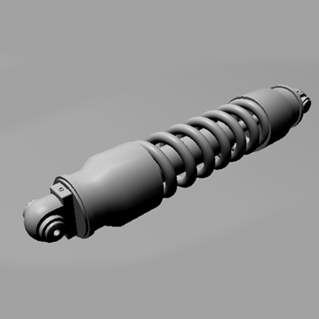 3d shock absorber model