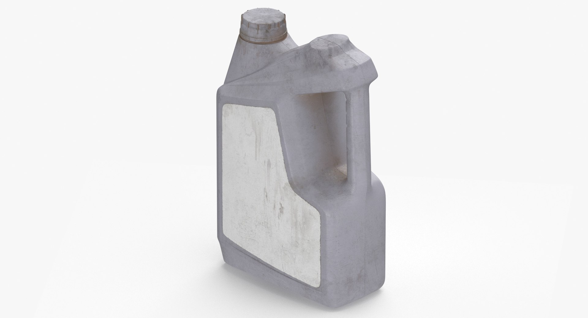 Automotive Fluids Type 02 Blank Generic Label Clean and Ditry 3D model ...