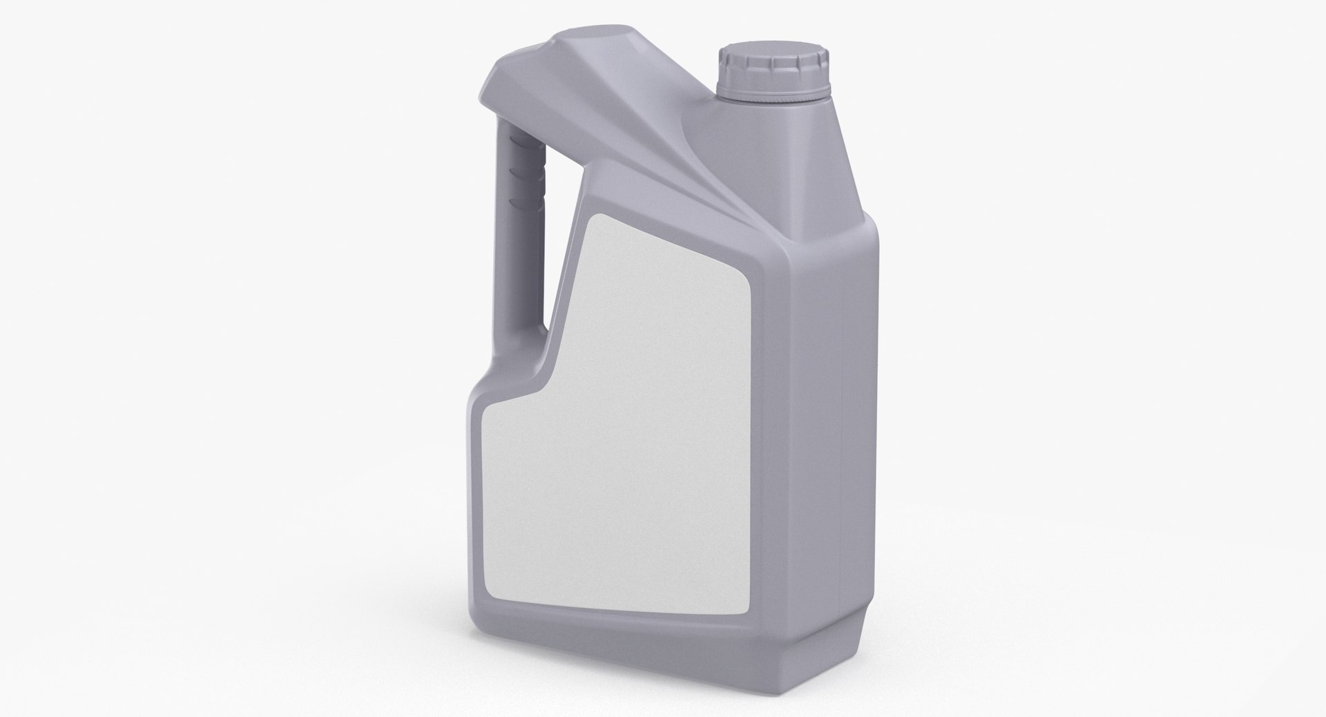 Automotive Fluids Type 02 Blank Generic Label Clean And Ditry 3D Model ...