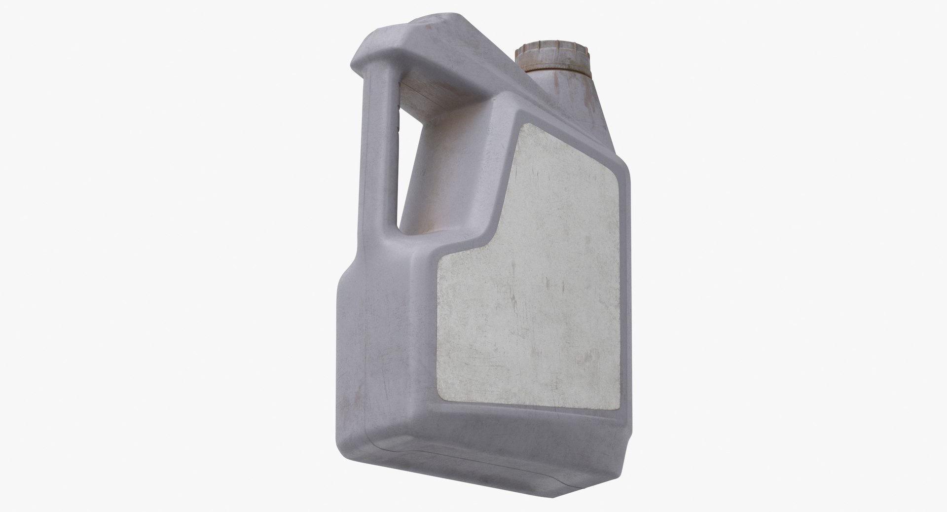 Automotive Fluids Type 02 Blank Generic Label Clean and Ditry 3D model ...