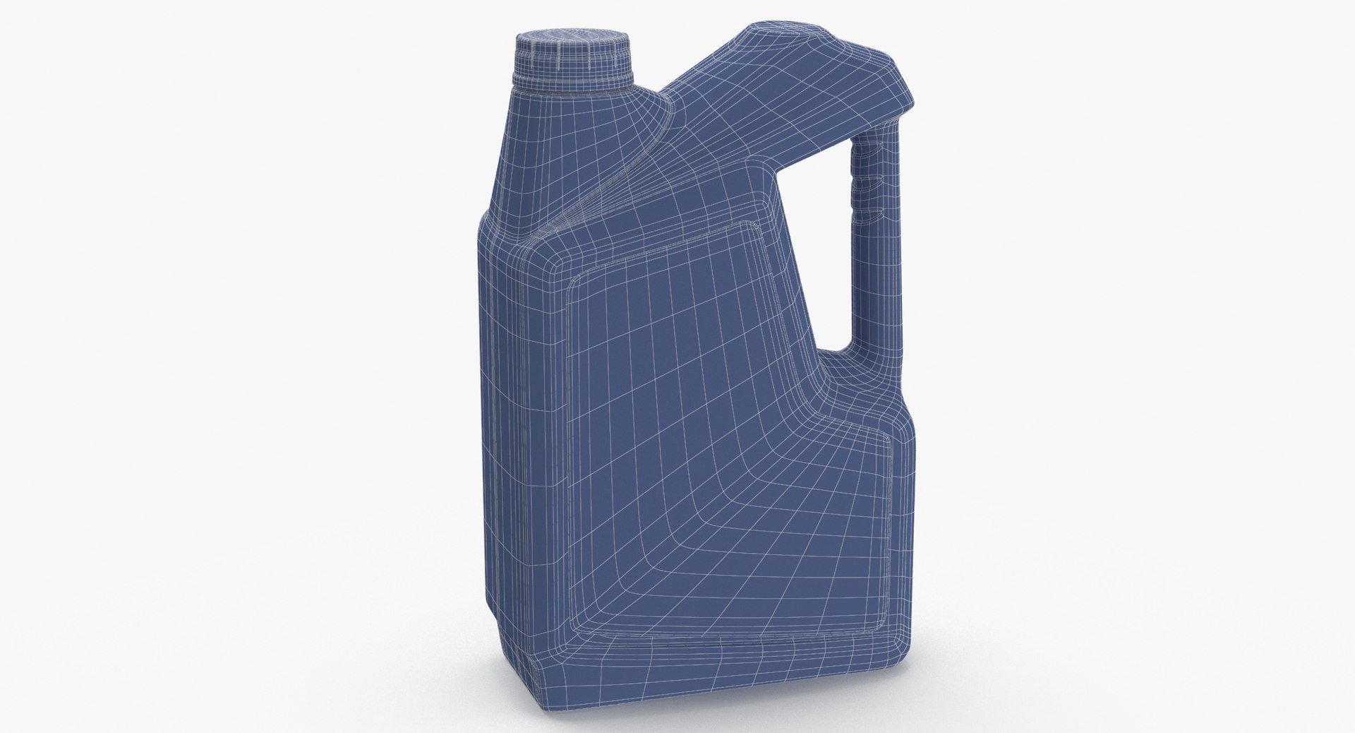 Automotive Fluids Type 02 Blank Generic Label Clean And Ditry 3D Model ...