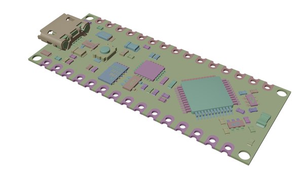 3D model Arduino nano - TurboSquid 1792324