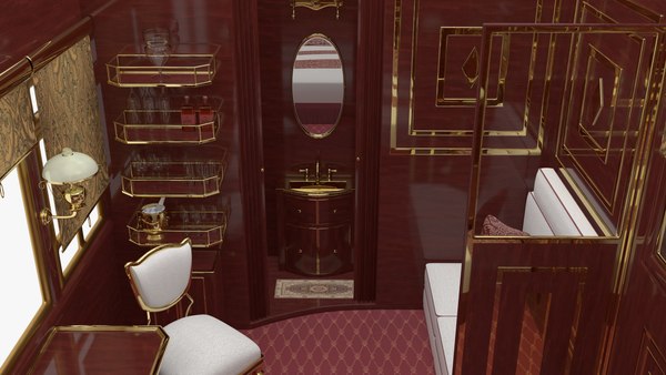 Sleeping Car Orient Express 3D - TurboSquid 1732034