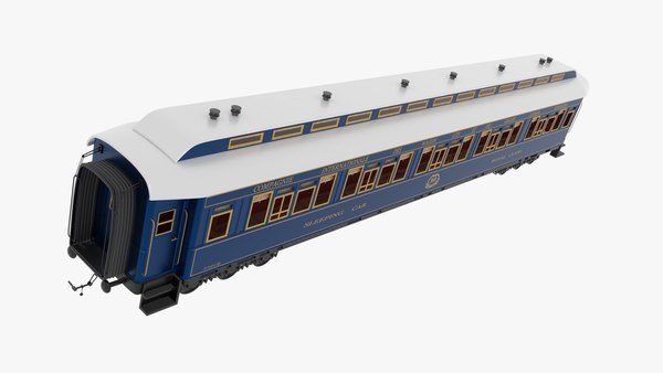 Sleeping Car Orient Express 3D - TurboSquid 1732034