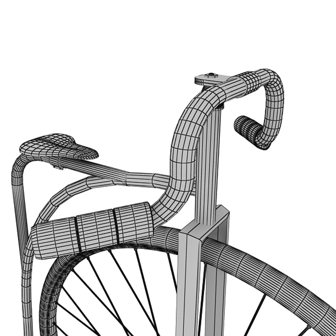 Penny Bike 3d Dxf