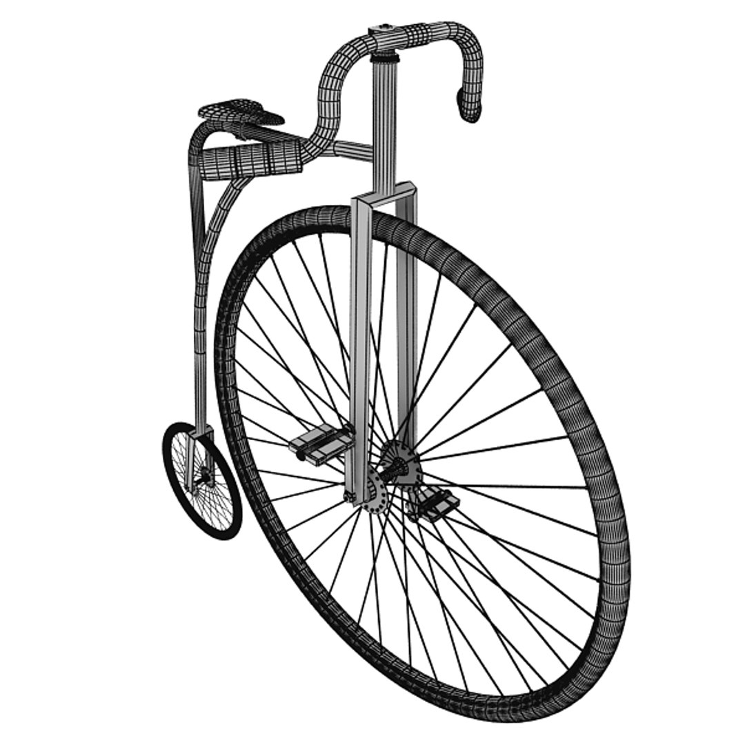 Penny Bike 3d Dxf