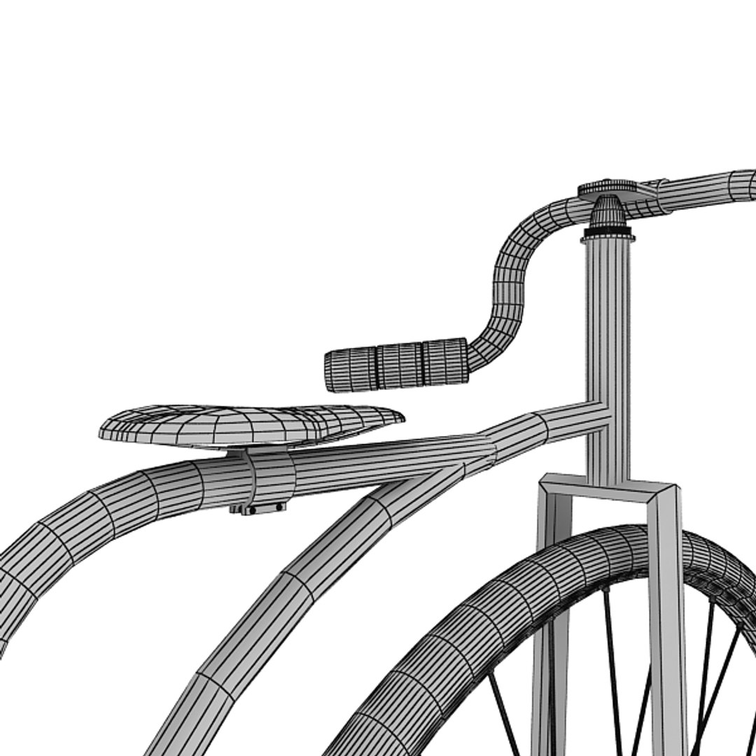 Penny Bike 3d Dxf