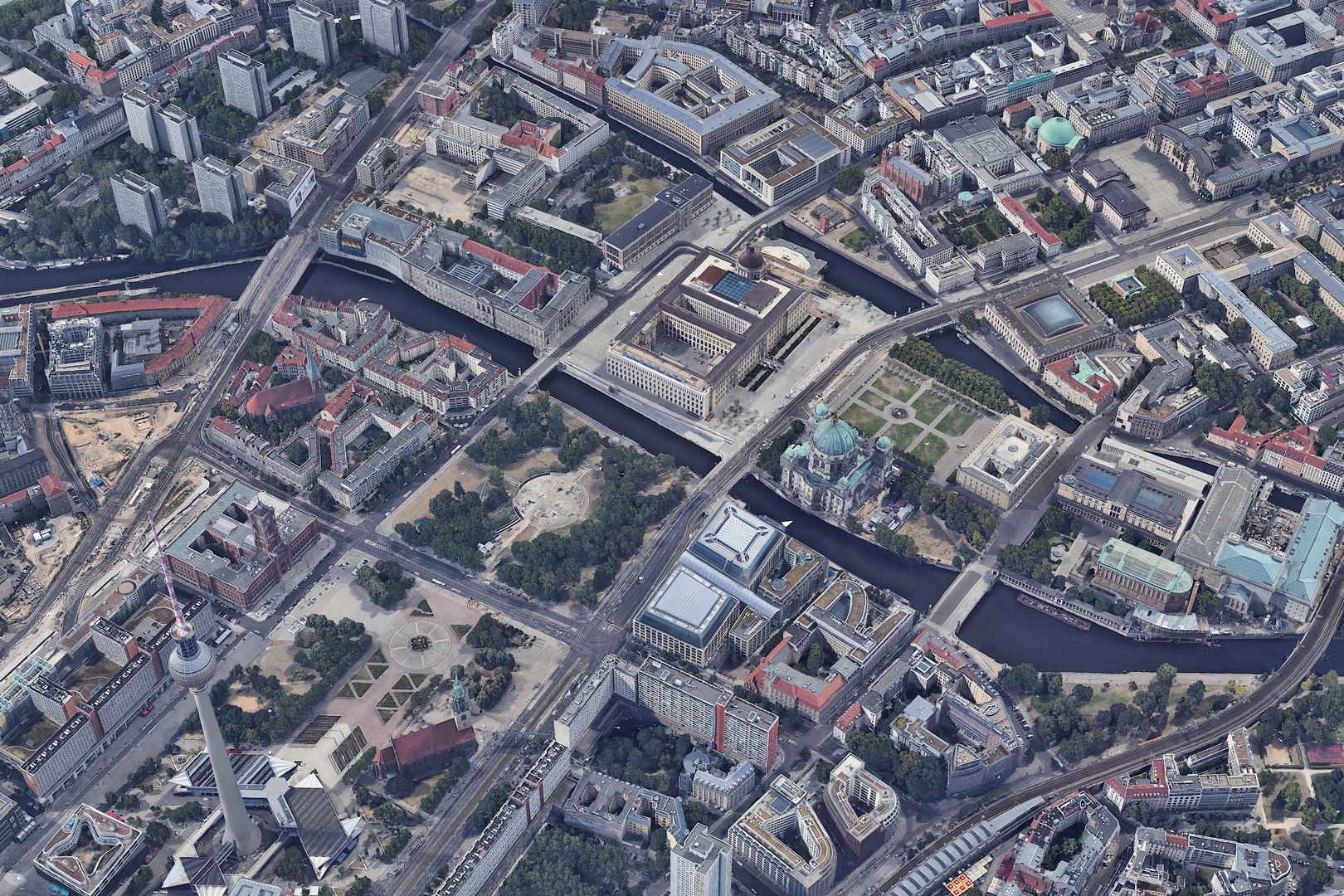 3D Model Berlin Downtown - TurboSquid 2132417