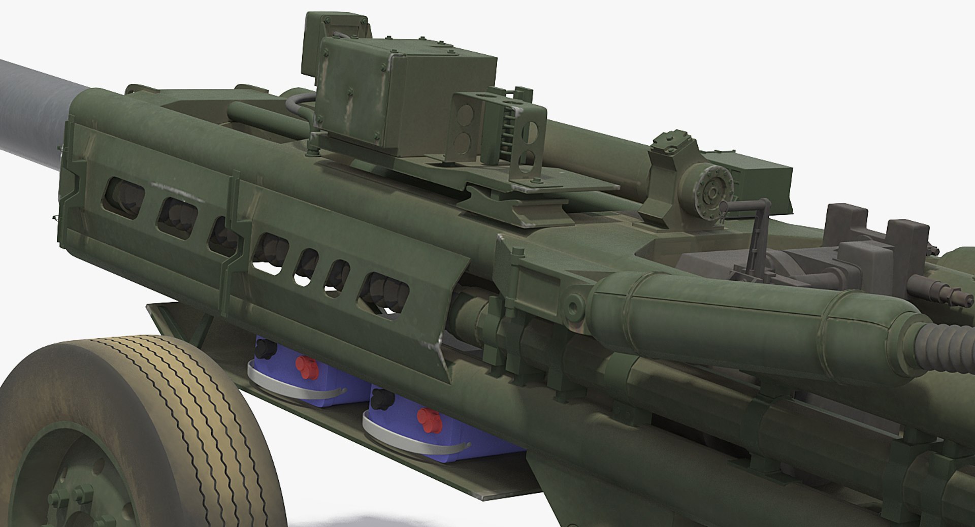 3D m777 howitzer 155mm battle - TurboSquid 1311939