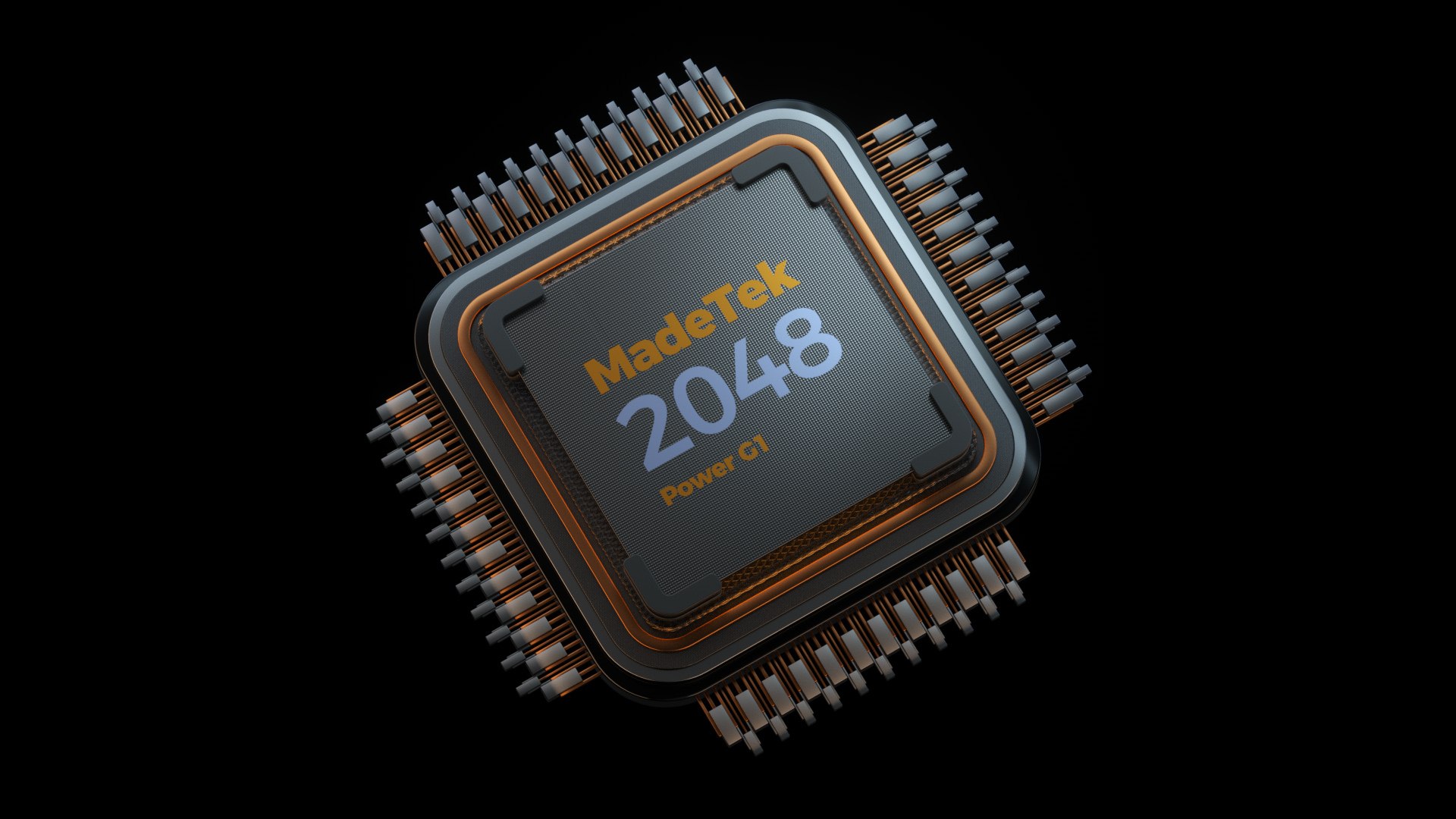 Electron CPU technology chip microchip module 3D - TurboSquid 2142529