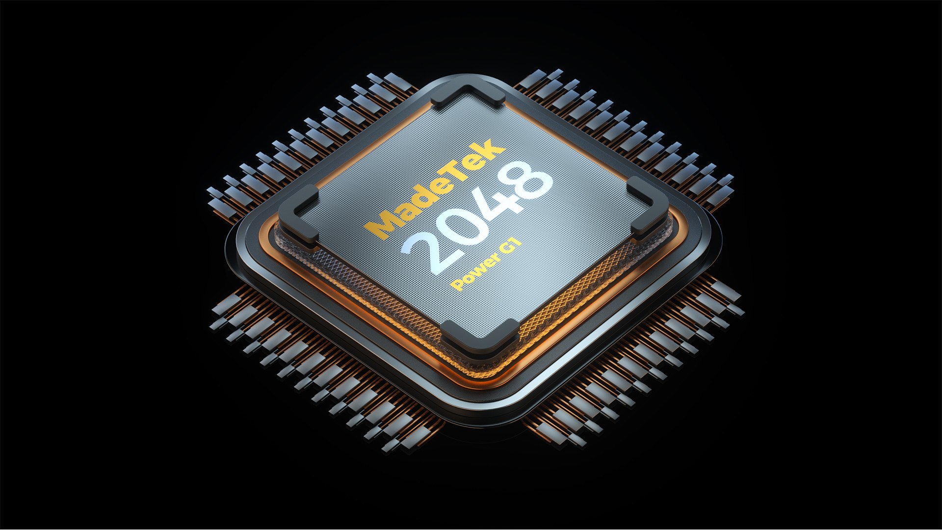 Electron CPU technology chip microchip module 3D - TurboSquid 2142529