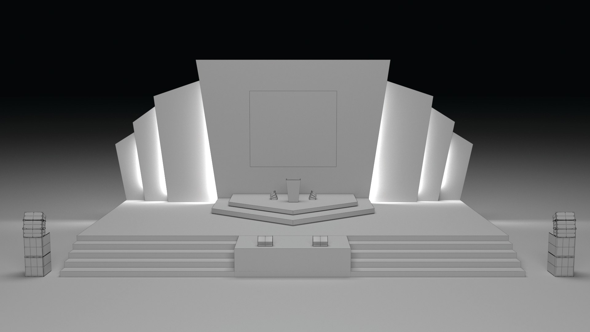 Event Stage Design 3D - TurboSquid 2038013