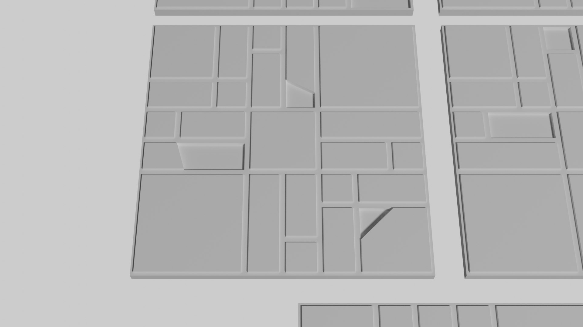 3D model inch floor tile - TurboSquid 1502995