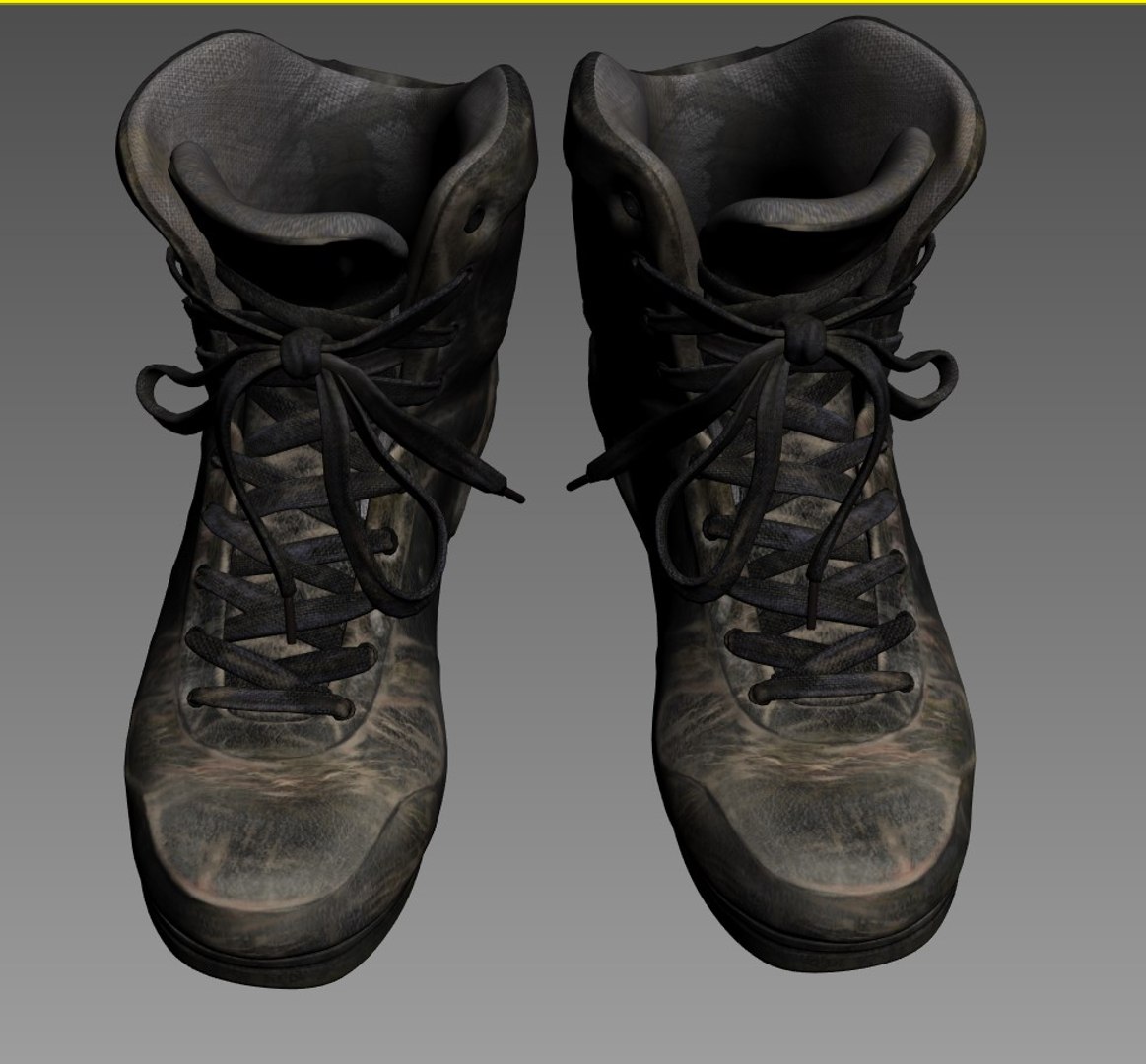3D model sneakers military - TurboSquid 1205773