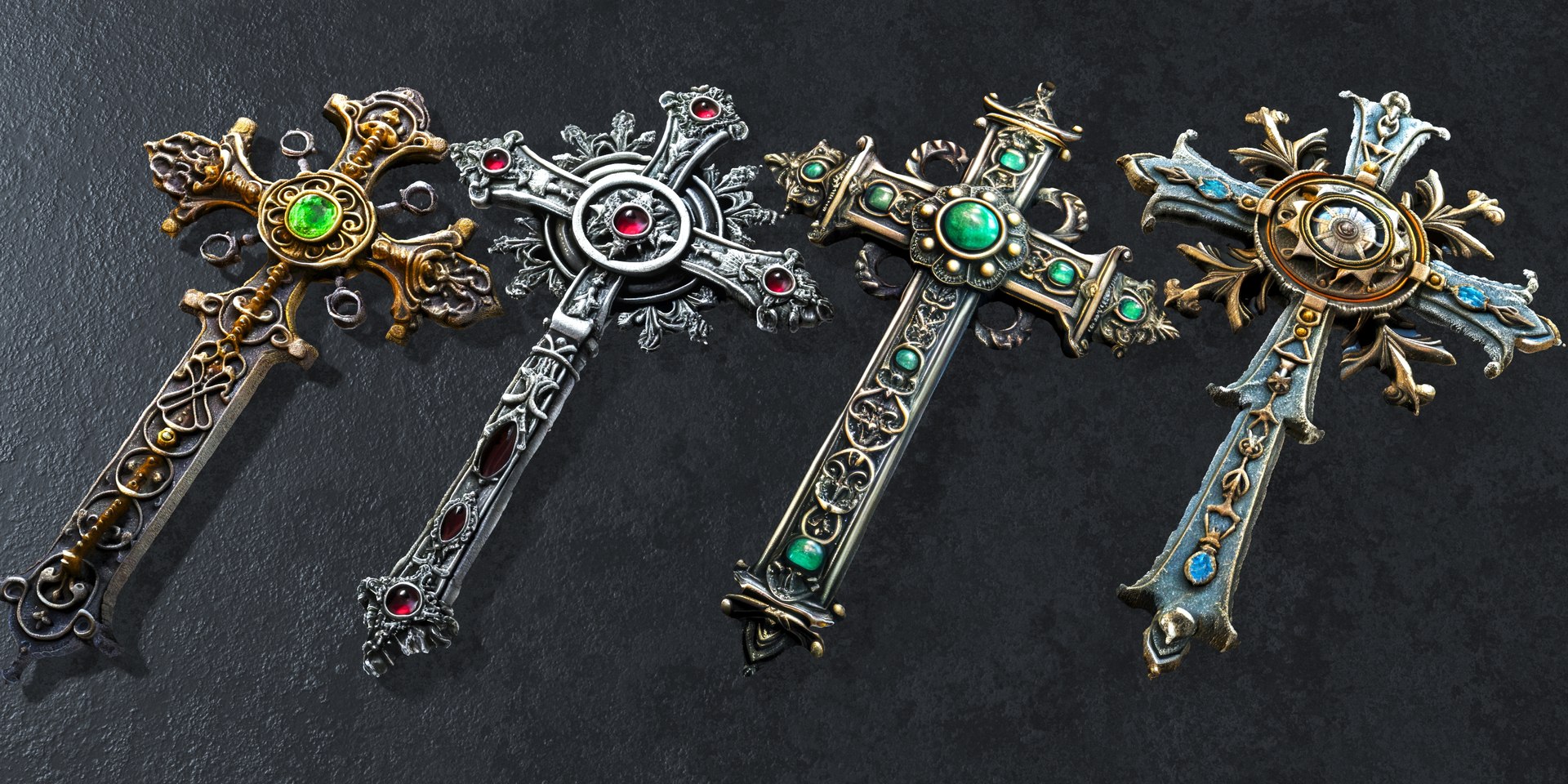 3D Model Magic Cross Pack - TurboSquid 2179025