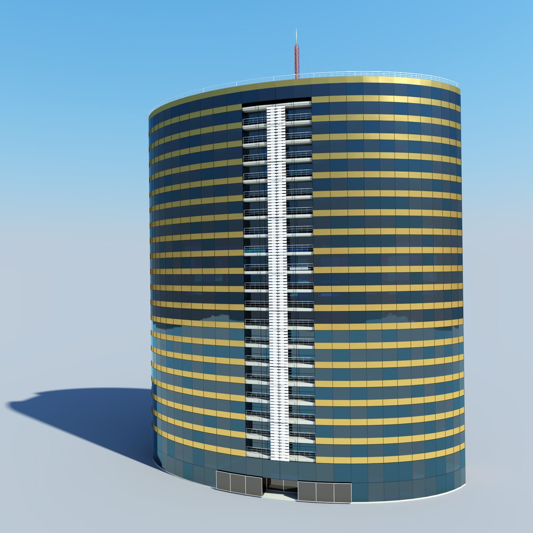 Max Office Tower Building Oval