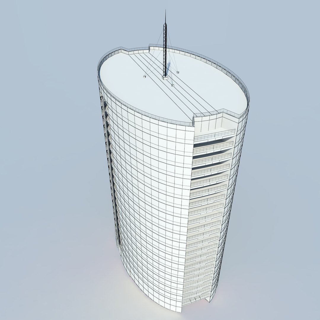 Max Office Tower Building Oval