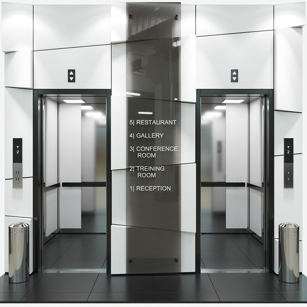 3D model passenger elevator - TurboSquid 1683368