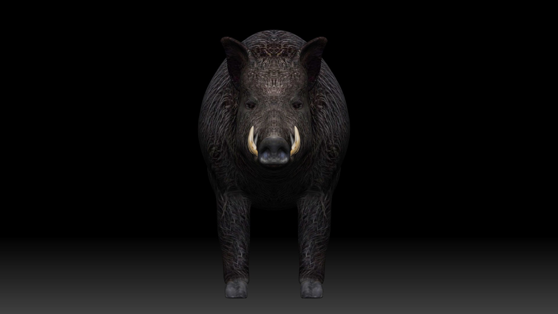 Fully Rigged Boar 3D Model - TurboSquid 1746639