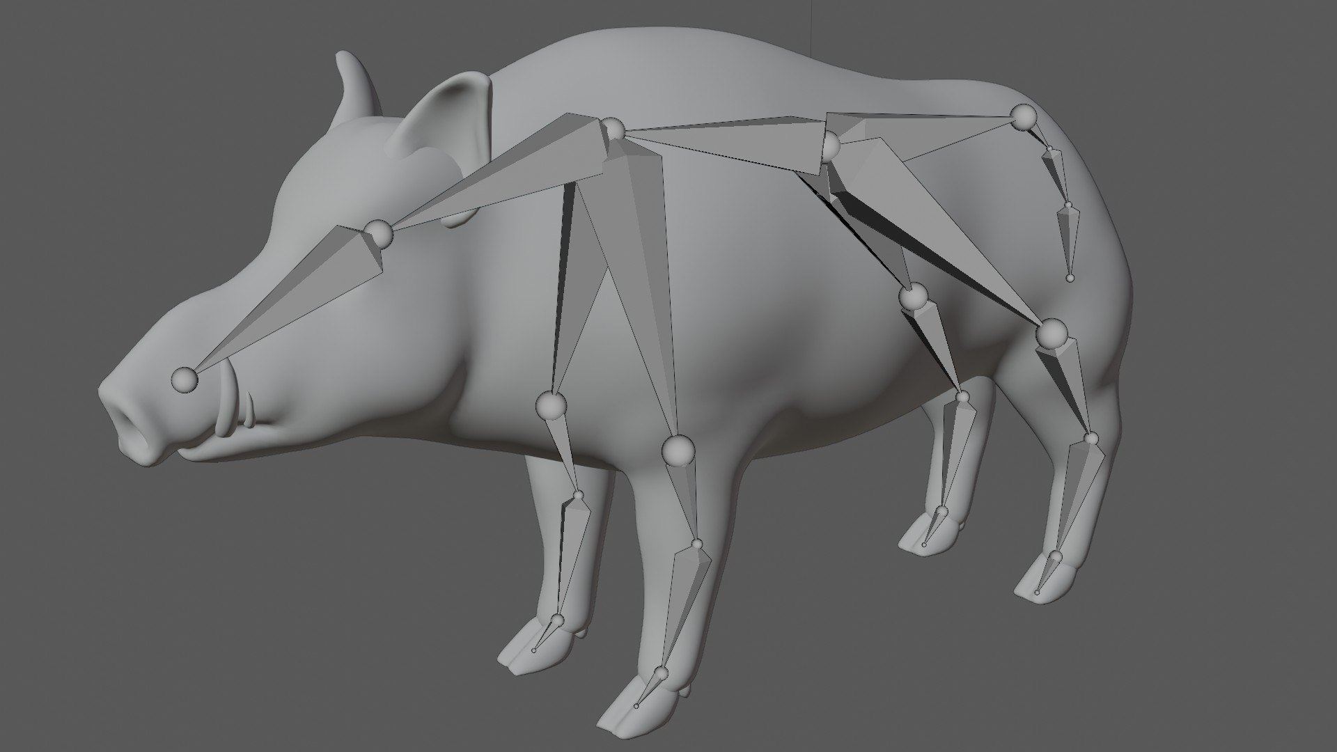 Fully Rigged Boar 3D Model - TurboSquid 1746639