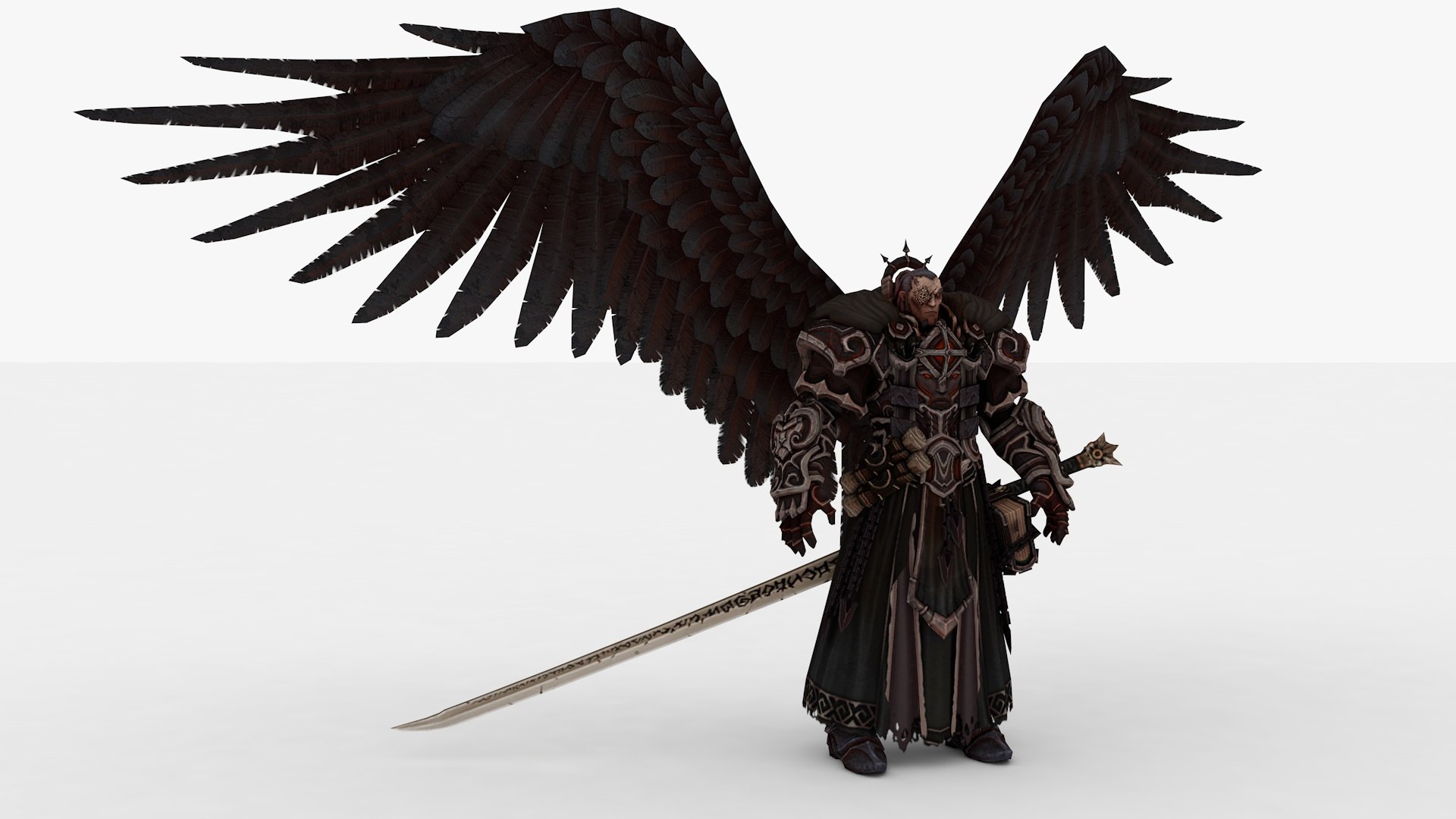 3D Abaddon Demon Rigged And Animated - TurboSquid 2327968