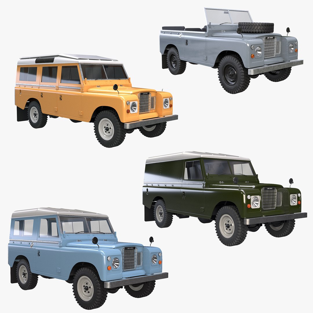 Land Rover Series III Collection II 3D model - TurboSquid 2111562