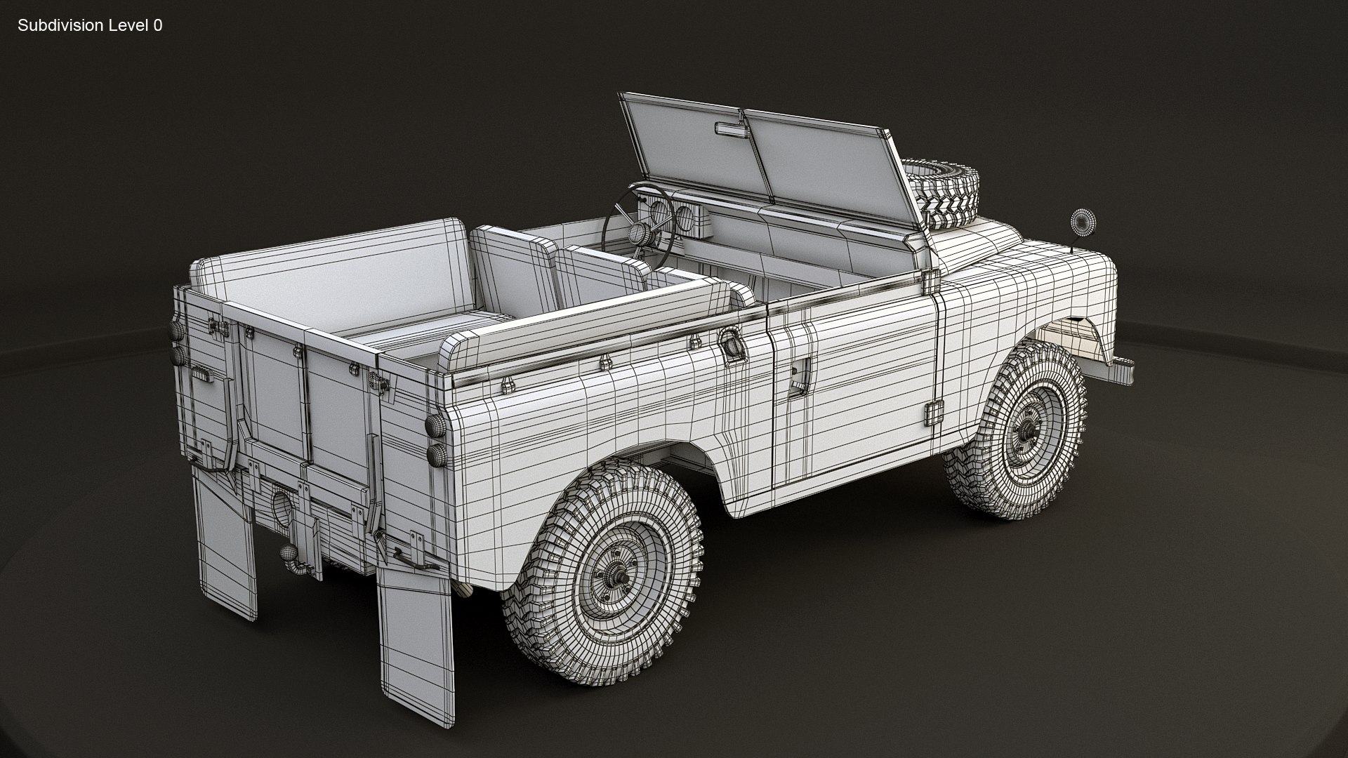 Land Rover Series III Collection II 3D model - TurboSquid 2111562