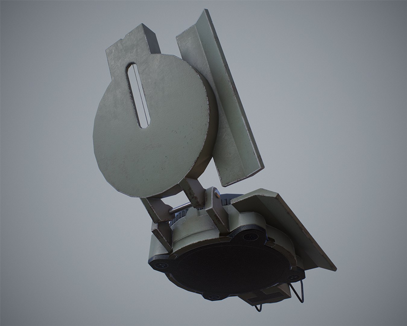 Military Compass 3D Model - TurboSquid 1270468