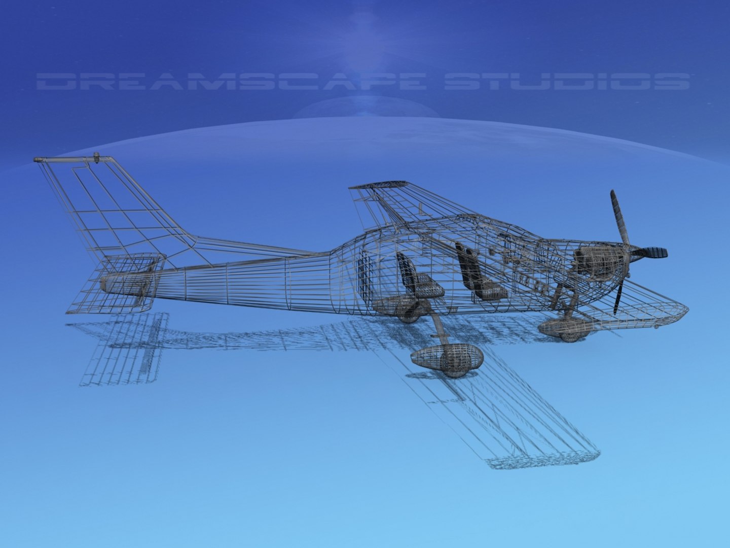 3d model of cessna 177 cardinal