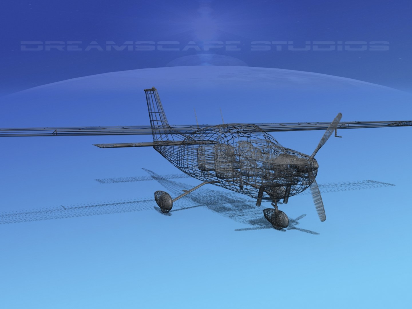 3d model of cessna 177 cardinal