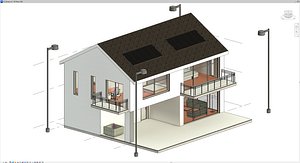 Casa Revit 3D Modelos para Descargar | TurboSquid