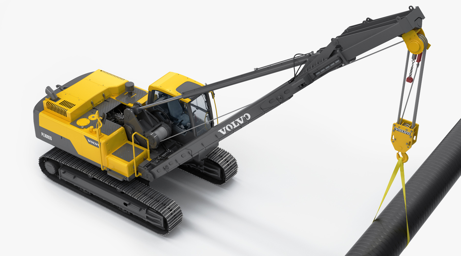 3D pl3005d pipelayer layers model - TurboSquid 1242144