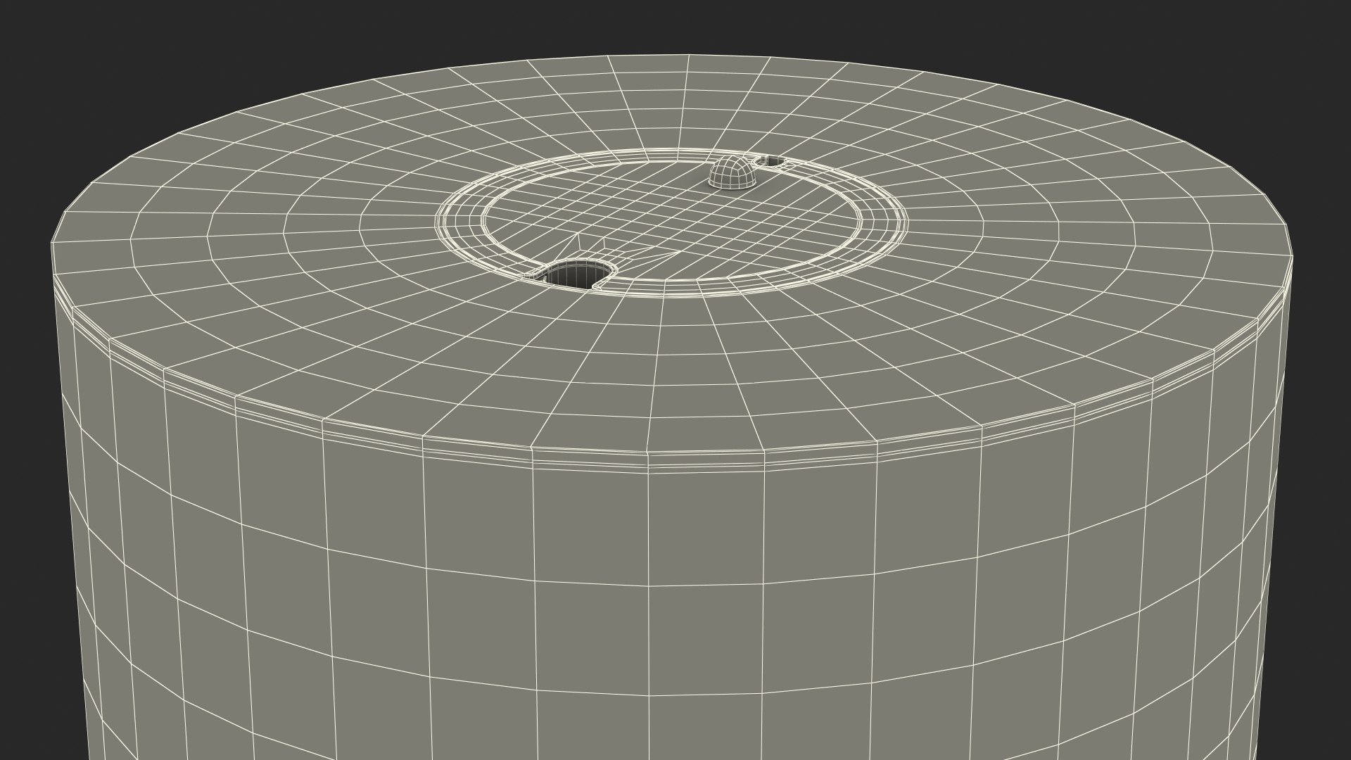 Cylinder Fish Tank Black Empty 3D Model - TurboSquid 2132229