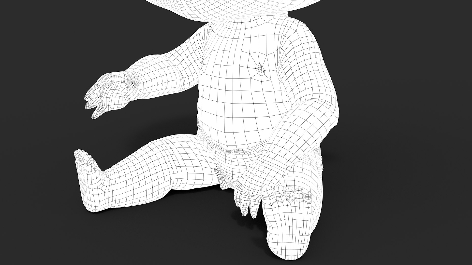 3D Cartoon Baby - Rigged - TurboSquid 1719360