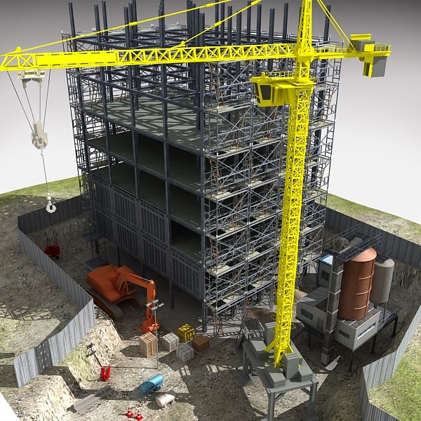 Construction Site 3D Models for Download | TurboSquid