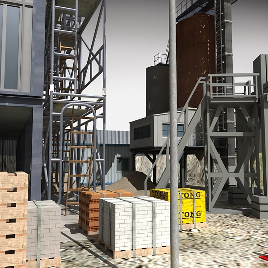 Construction Complex 3d Model