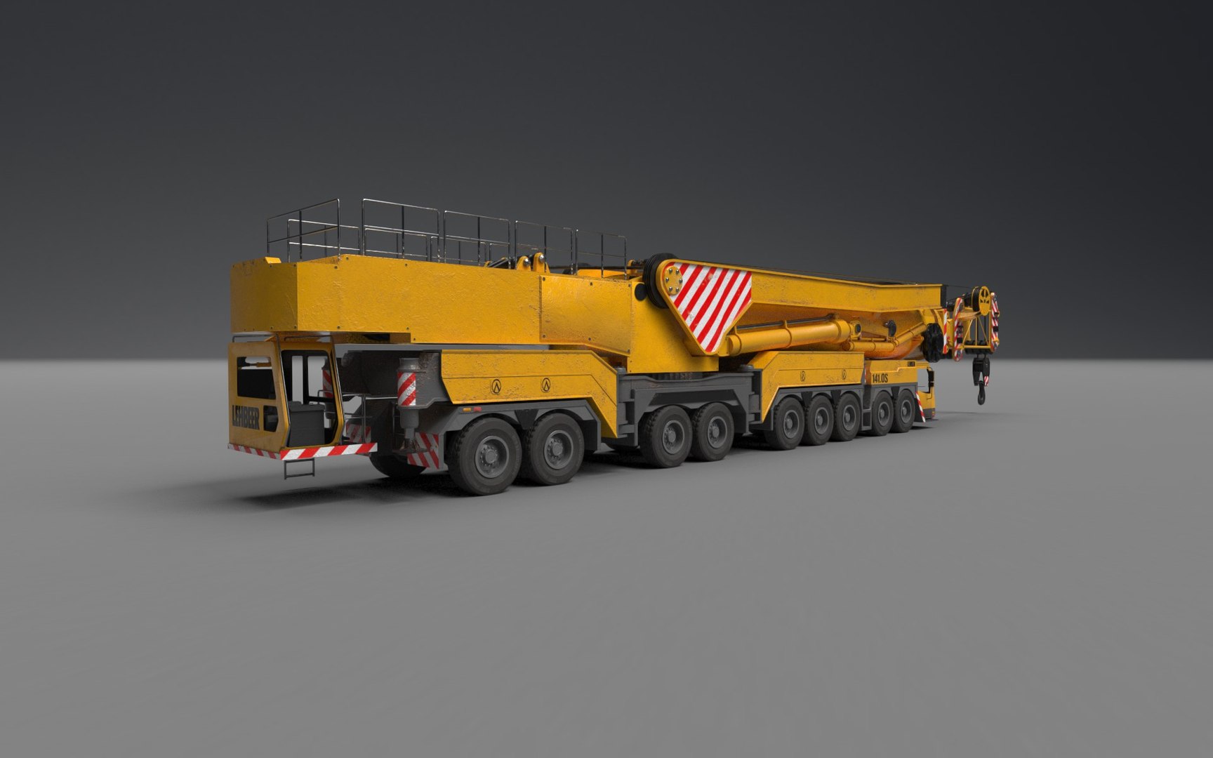 3d Liebherr Ltm 11200 Model